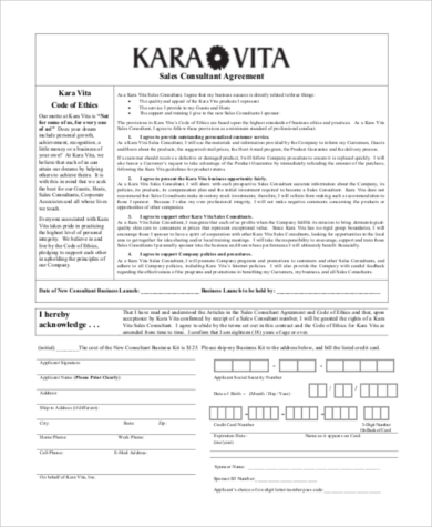 FREE 9+ Sample Consultant Agreement Forms in MS Word | PDF