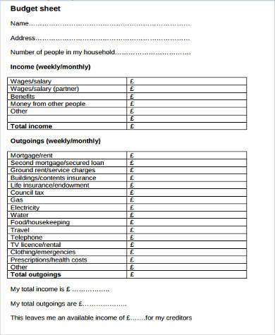FREE 8+ Sample Business Budget Forms in PDF | MS Word