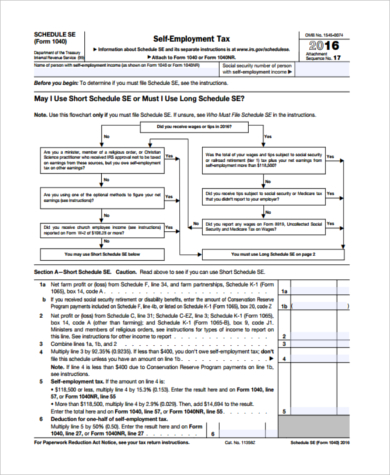 FREE 7+ Sample Self Employed Tax Forms in MS Word | PDF