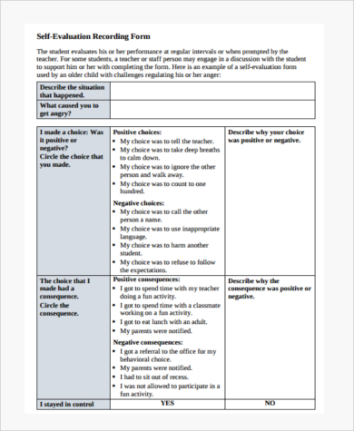 FREE 8+ Sample Behavioral Contract Forms in PDF | MS Word