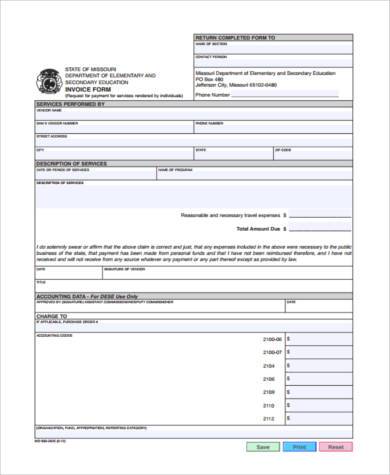 FREE 9+ Sample Business Invoice Forms in PDF | MS Word | Excel