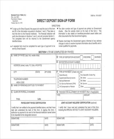 FREE 8+ Social Security Administration Forms in PDF