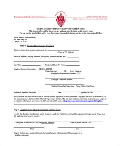 Costum Social Security Number Verification Letter Excel Sample In 2021 ...