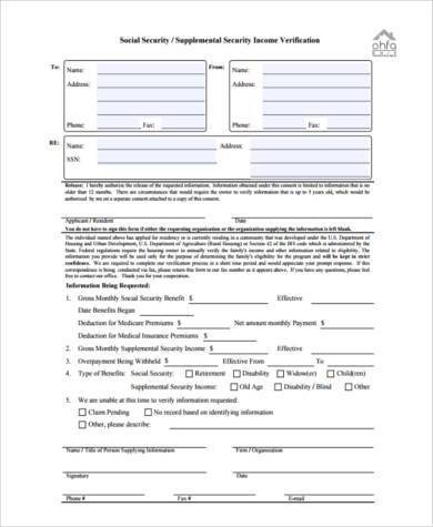 Costum Social Security Number Verification Letter Excel Sample In 2021 ...