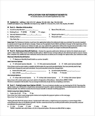 FREE 7+ Sample Social Security Application Forms in PDF