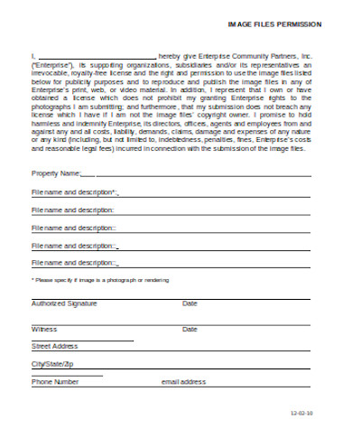 FREE 10+ Image Release Forms in PDF | MS Word | Excel