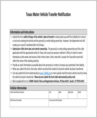 FREE 9+ DMV Release of Liability Form Samples, PDF, MS Word, Google Docs