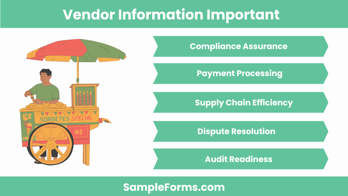 FREE 14+ Vendor Information Form Samples, PDF, MS Word, Google Docs, Excel