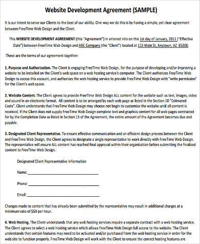 FREE 8+ Sample Development Agreement Forms in PDF | MS Word