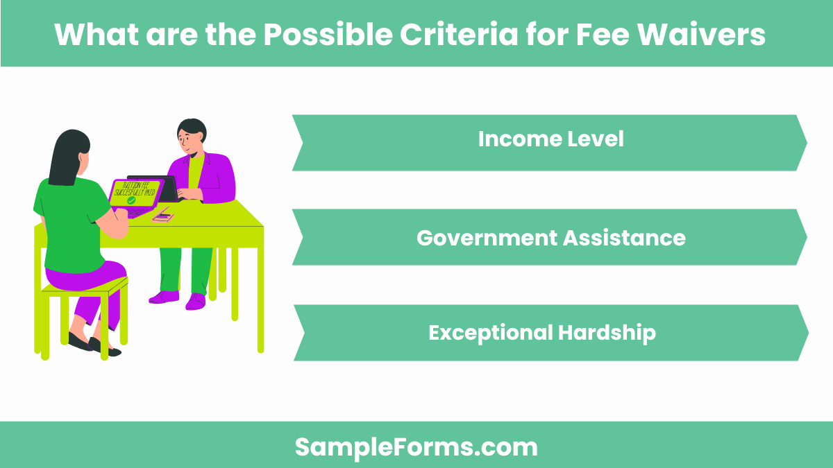 FREE 13+ Fee Waiver Form Samples, PDF, MS Word, Google Docs, Excel