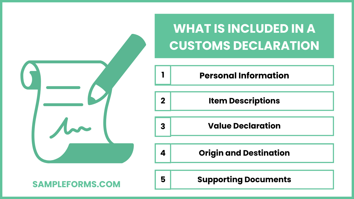 FREE 13+ Custom Declaration Form Samples, PDF, MS Word, Google Docs, Excel