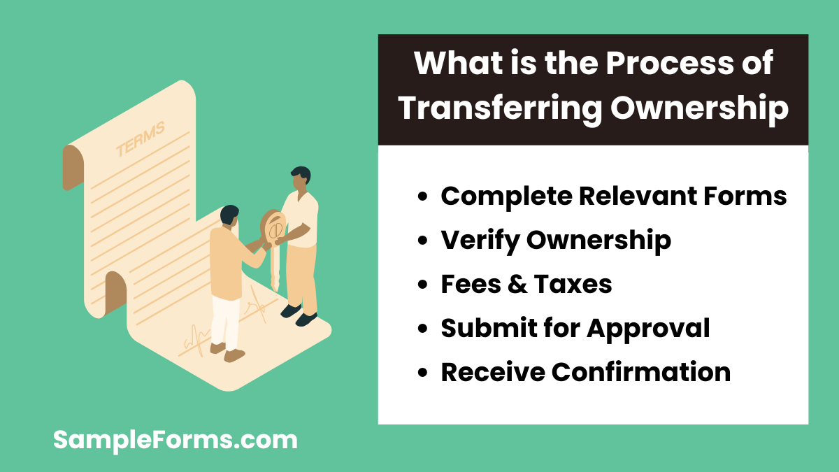 FREE 12+ Transfer of Ownership Form Samples, PDF, MS Word, Google Docs