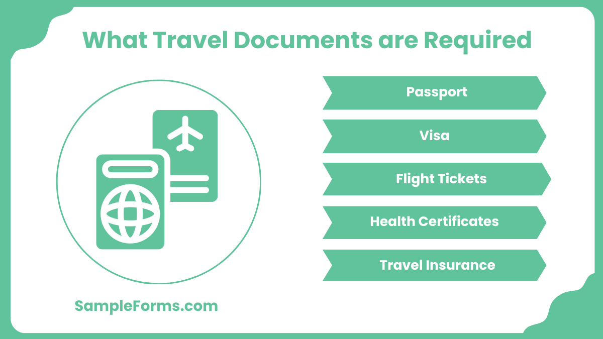 FREE 11+ Travel Document Form Samples, PDF, MS Word, Google Docs