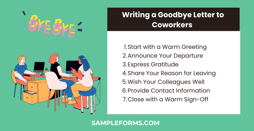 FREE 9+ Farewell Letter to Colleagues Samples, PDF, MS Word, Google Docs