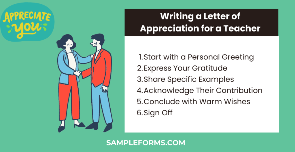FREE 11+ Teacher Appreciation Letter Sample, PDF, MS Word, Google Docs