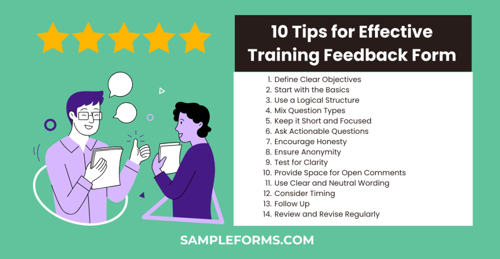FREE 12+ Training Feedback Form Samples, PDF, MS Word, Excel