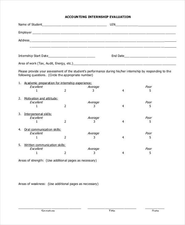 FREE 17+ Sample Printable Accounting Forms in PDF | MS Word | Excel
