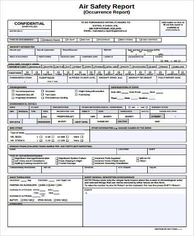 FREE 14+ Safety Report Form Samples, PDF, MS Word, Pages, Google Docs