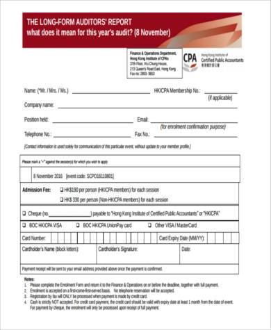 FREE 12+ Audit Report Form Samples, PDF, MS Word, Google Docs