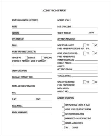 FREE 7+ Sample Business Report Forms in PDF | MS Word