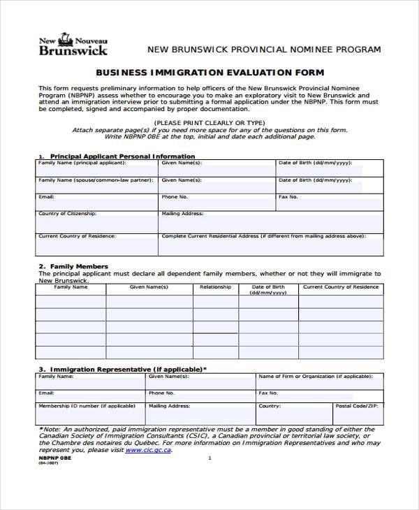 FREE 7+ Sample Relationship Evaluation Forms in PDF | MS Word