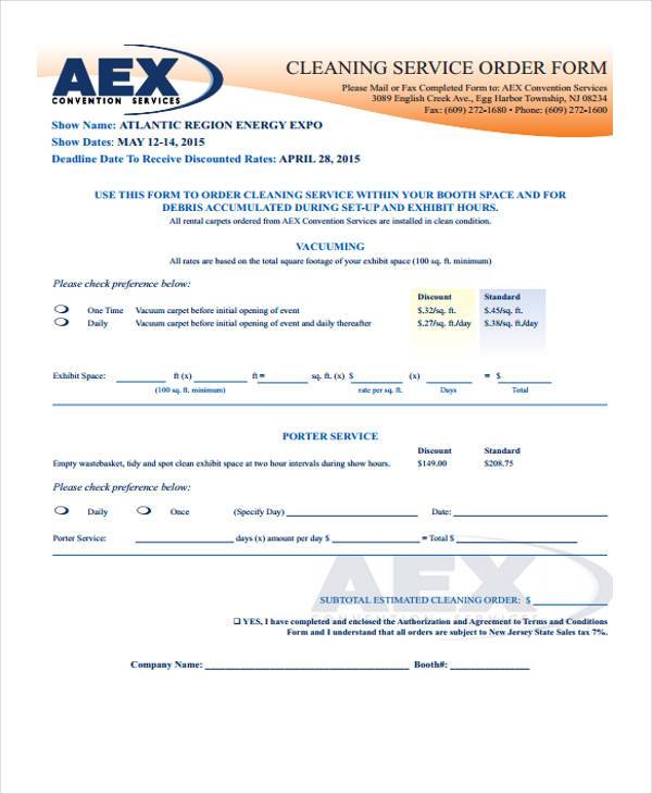 FREE 8+ Service Contract Forms in PDF | MS Word | Excel