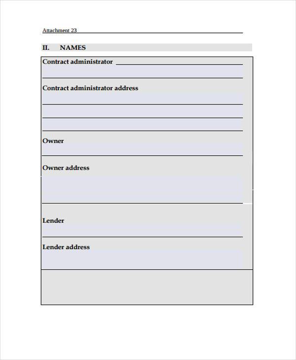 FREE 7+ Contract Assignment Forms in PDF | MS Word