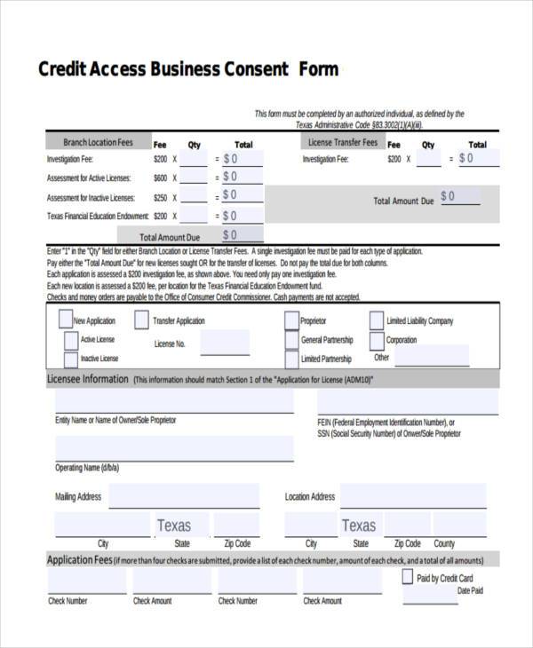 FREE 11+ Business Consent Form Samples, PDF, MS Word, Google Docs