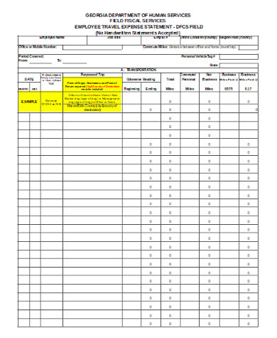 FREE 14+ Employee Statement Form Samples, PDF, MS Word, Google Docs, Excel