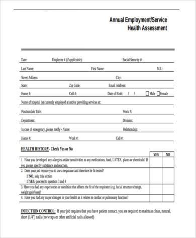 FREE 14+ Employee Assessment Form Samples, PDF, MS Word, Google Docs, Excel