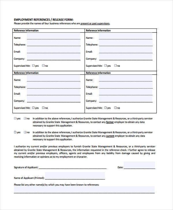 FREE 9+ Sample Employee Release Forms in PDF | MS Word | Excel