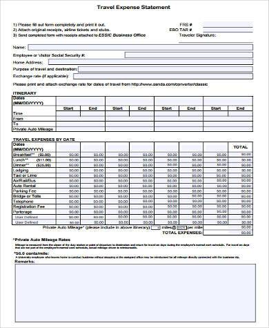 FREE 14+ Employee Statement Form Samples, PDF, MS Word, Google Docs, Excel