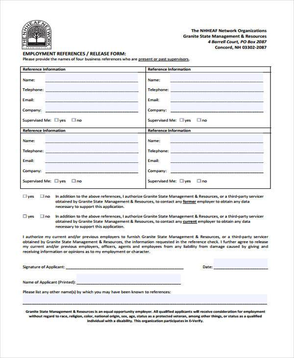FREE 53+ Employment Form Samples, PDF, MS Word, Google Docs, Excel