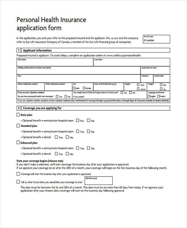 FREE 9+ Health Proposal Forms in PDF | MS Word