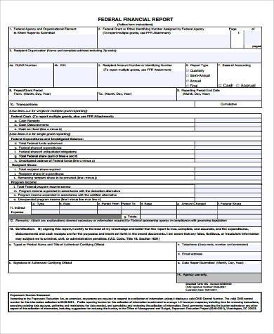 FREE 12+ Financial Report Form Samples, PDF, MS Word, Google Docs
