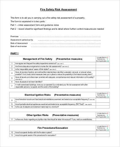 FREE 32+ Sample Risk Assessment Forms in PDF | MS Word | MS Excel