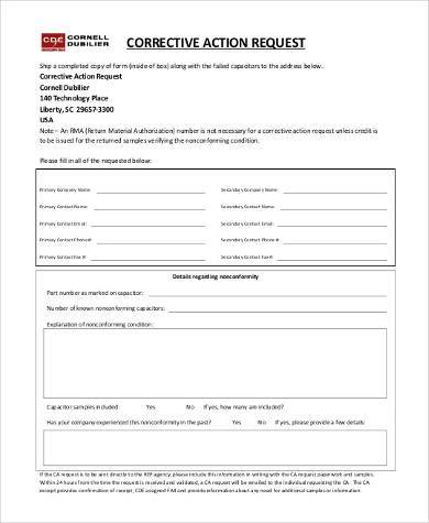 FREE 20+ Sample Free Action Forms in MS Excel | PDF | MS Word