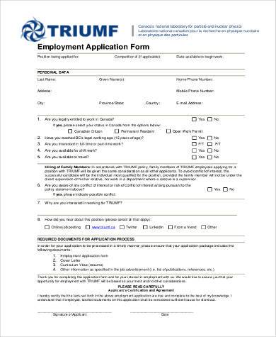 FREE 37+ Application Form Samples, PDF, MS Word, Google Docs, Excel