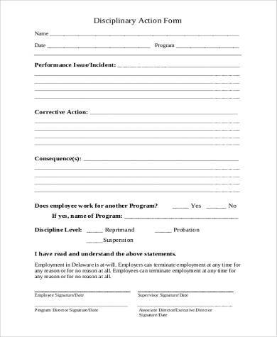 FREE 20+ Sample Free Action Forms in MS Excel | PDF | MS Word