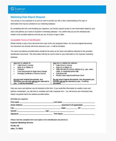 FREE 11+ Marketing Report Form Samples, PDF, MS Word, Google Docs