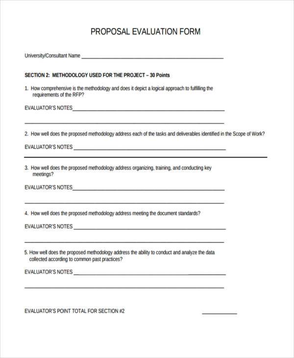 Evaluation Proposal Template Klauuuudia: Evaluation Template For