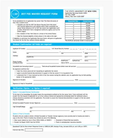 FREE 10+ Sample Waiver Forms in PDF | MS Word | Excel