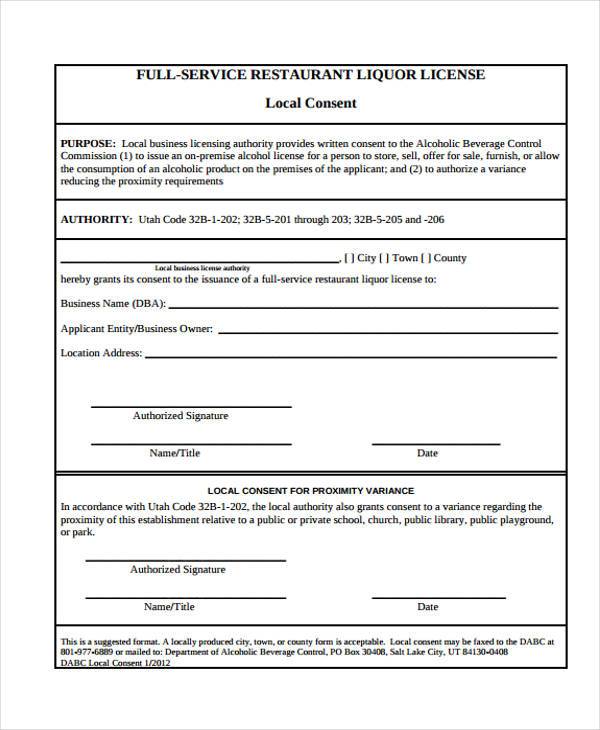 FREE 40+ Sample Consent Forms in PDF
