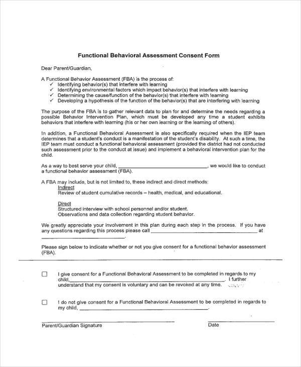 FREE 36+ Assessment Form Samples, PDF, MS Word, Google Docs