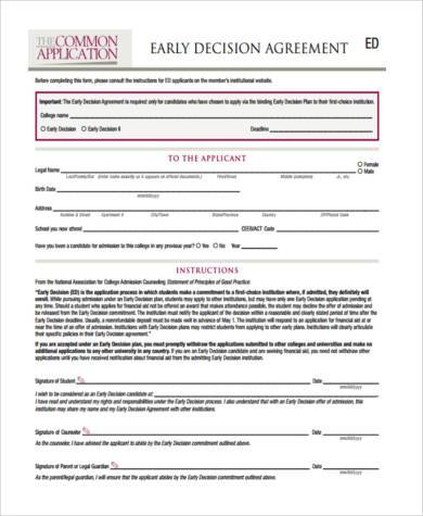 FREE 12+ Agreement Form Samples, PDF, MS Word, Google Docs
