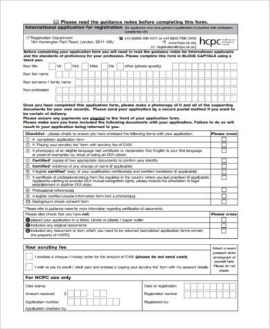 FREE 13+ School Application Form Samples, PDF, MS Word, Google Docs, Excel