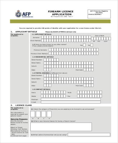 FREE 33+ Sample Application Forms in PDF | MS Word | Excel