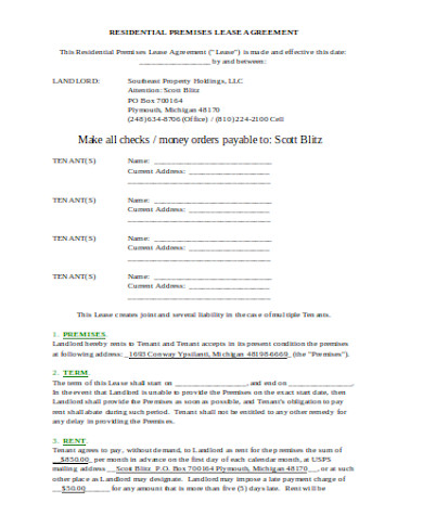 FREE 13+ House Agreement Form Samples, PDF, MS Word, Google Docs