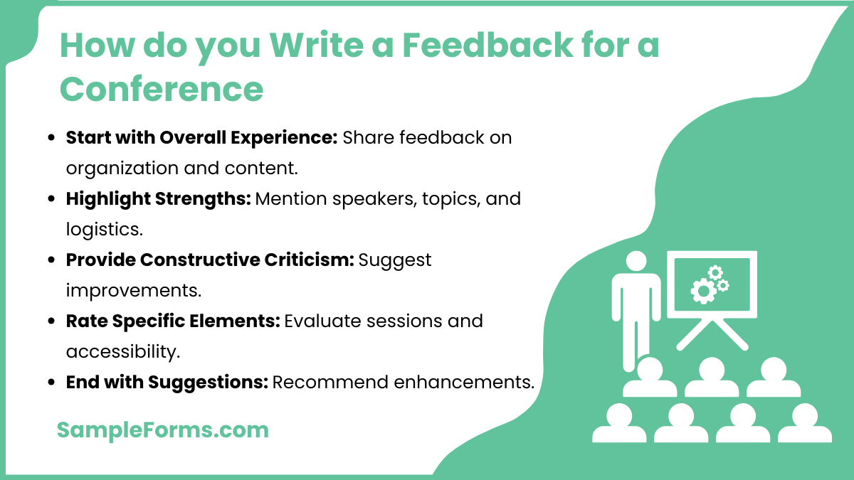 FREE 13+ Conference Feedback Form Samples, PDF, MS Word, Google Docs