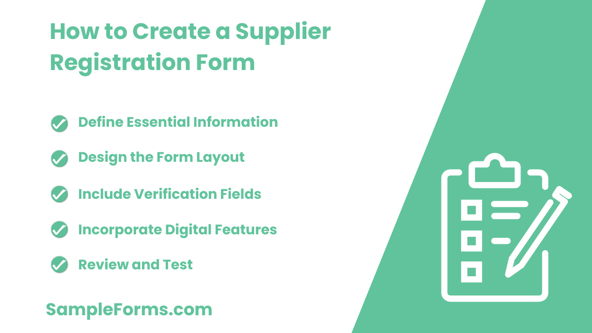 FREE 14+ Supplier Registration Form Samples, PDF, MS Word, Google Docs